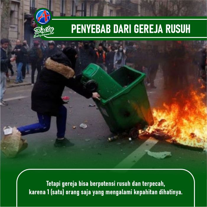 PENYEBAB DARI GEREJA RUSUH - SUARAAKURAT.ORG